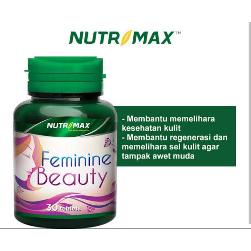 Jual Feminine Beauty Nutrimax 30 Tablet | Shopee Indonesia