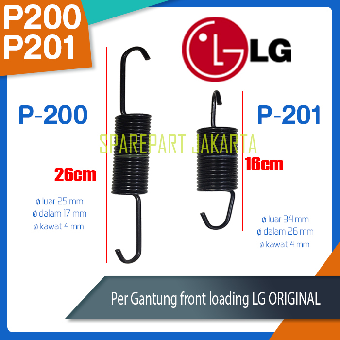 Jual Per Gantung front loading LG ORIGINAL 2 jenis ukuran | Shopee ...