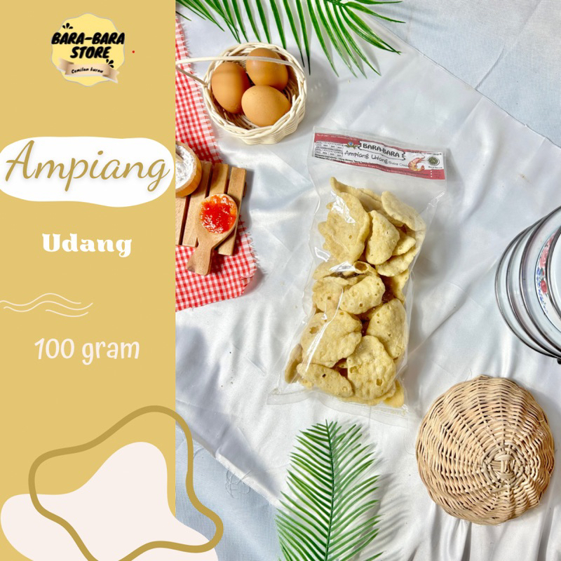 Jual Ampiang udang,Getas Bangka /cemilan instan/snack kemasan 100gram ...