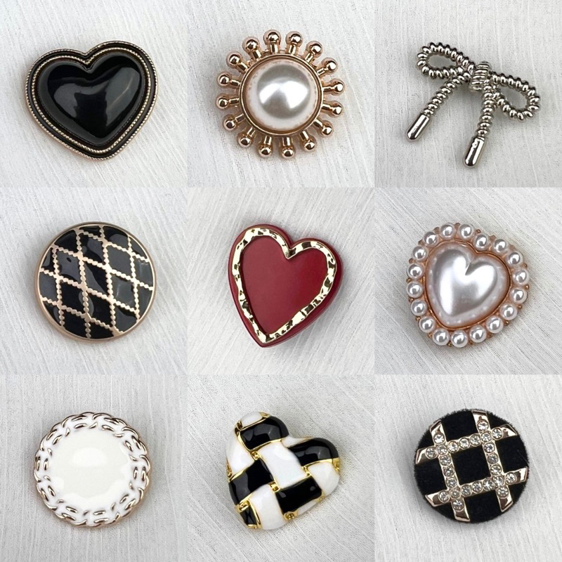 Jual Kancing Metal Gold Premium Mewah Anti Karat | Kancing Jamur Jahit ...