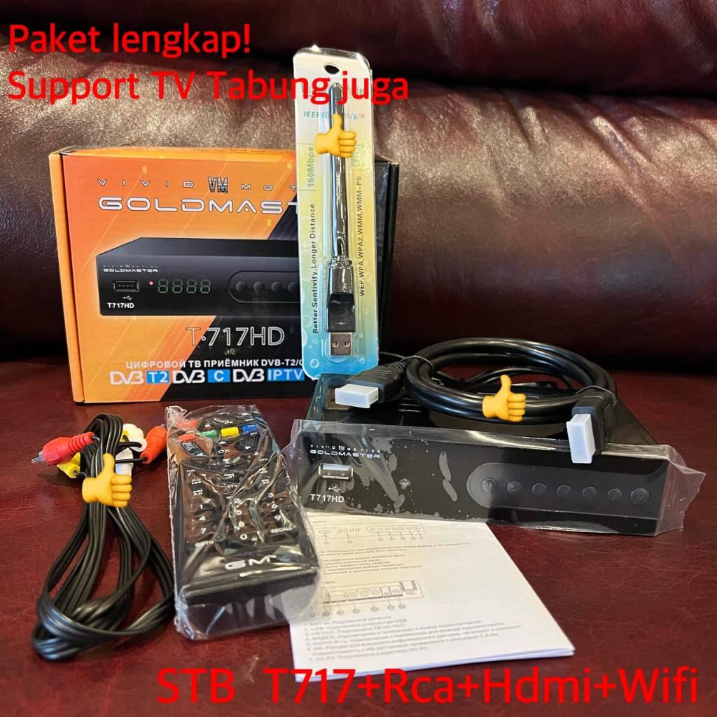 Jual MIXIO M1 TV DIGITAL DVB T2 SET TOP BOX WIFI STB Antena SUPER HD ...