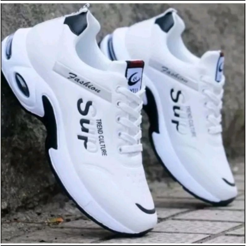 Jual sepatu sneakers pria terbaru sepatu sport pria dewasa sepatu cowok keren | Shopee Indonesia