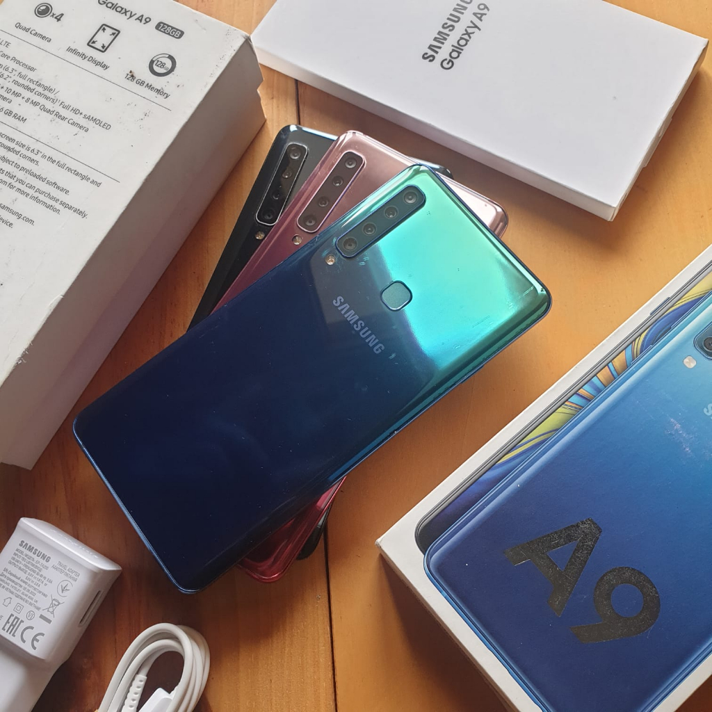 Jual SAMSUNG A9 2018 SECOND 6/128GB HANDPHONE SECOND HP SEKEN HP BEKAS ...