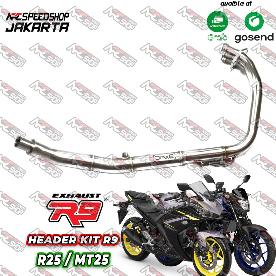 Jual Header Kit R9 Fullsystem R25 Slip On Two Brothers / Austin ...