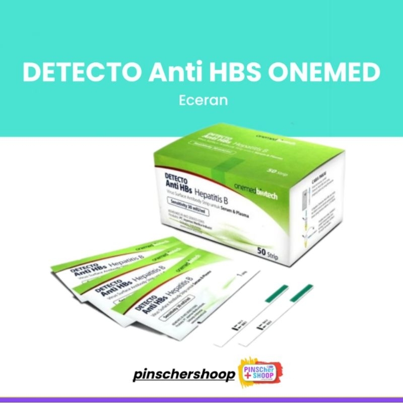 Jual Detecto Anti HbS Hepatitis B Test Biotek Onemed / Pcs | Shopee ...