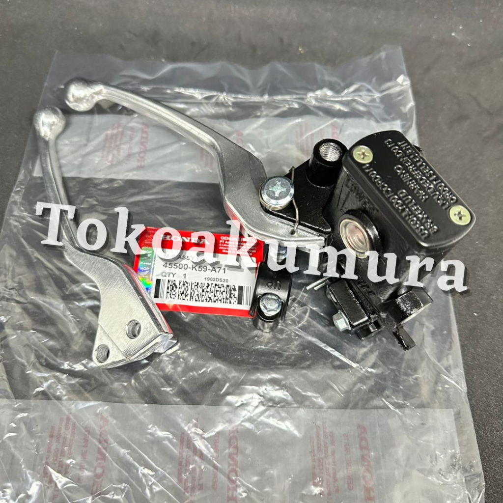 Jual MASTER REM DEPAN ASSY PLUS HANDEL KIRI VARIO CBS VARIO TECHNO ...