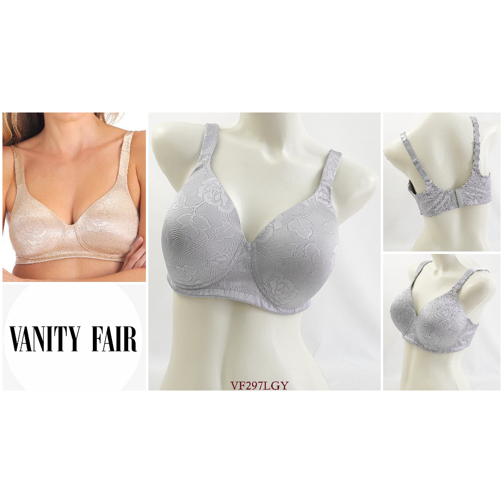 Jual Bra Wanita Tanpa Kawat VANITY FAIR Busa Tipis Full Cup size 34B Pakaian Dalam/Underwear ...