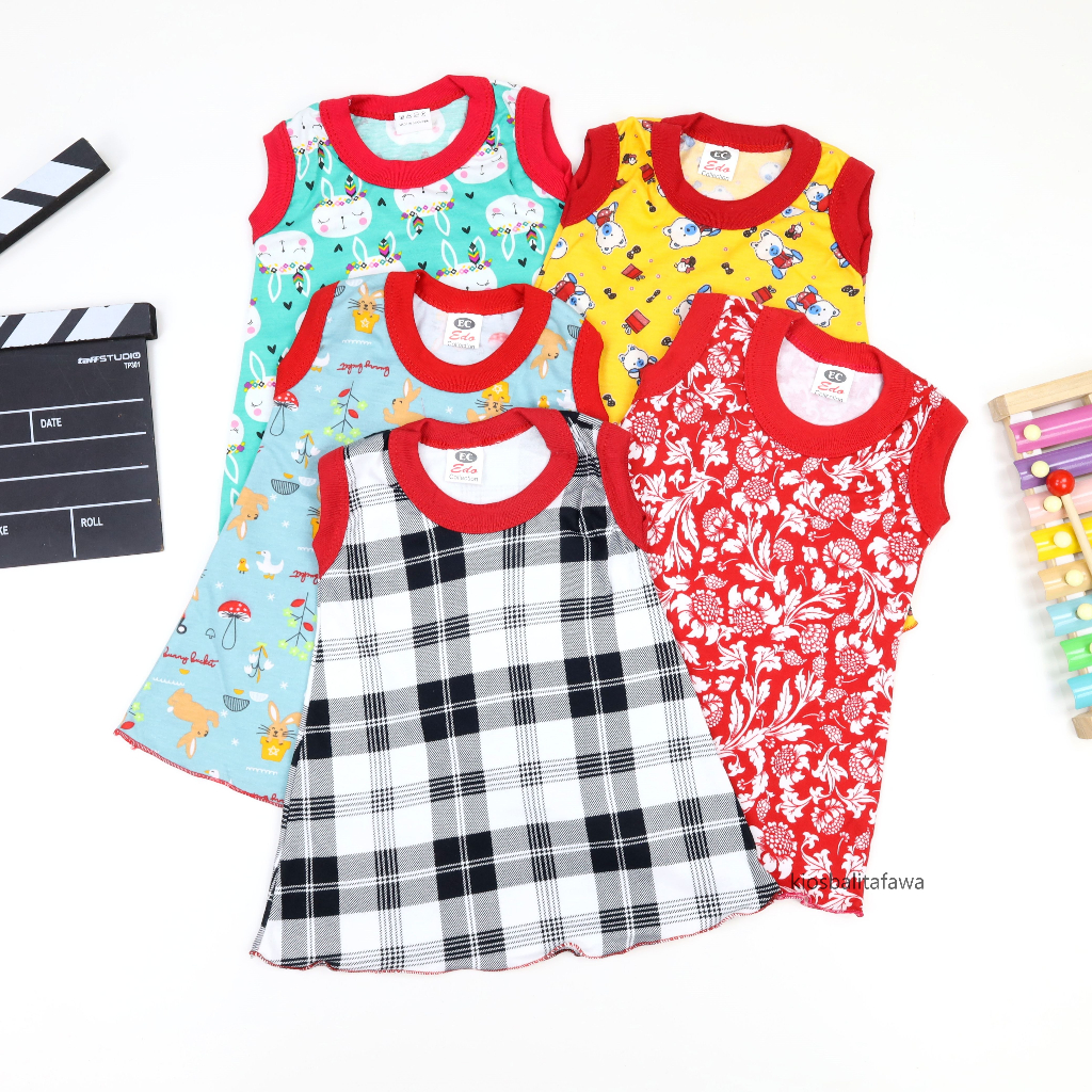 Jual Daster Dress Yukensi size Bayi - 5 Tahun / Baju Anak Perempuan ...