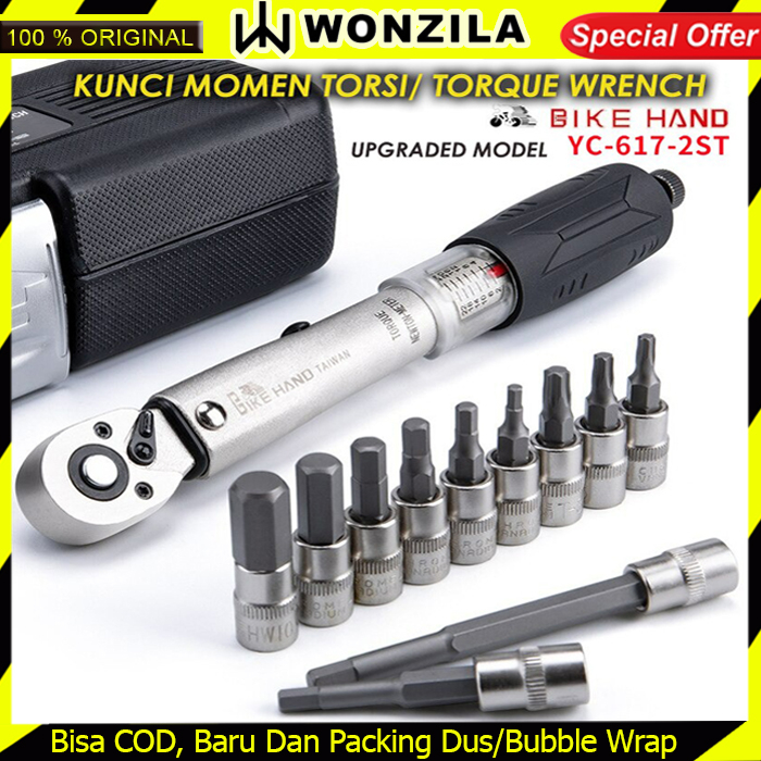 Jual BIKE HAND YC-617-2ST Kunci Torsi Sepeda Torque Wrench Konci Momen ...