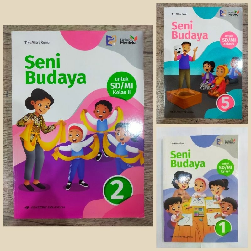 Jual Buku Pelajaran : Seni Budaya Kelas 1 2 4 dan 5 SD/MI Kurikulum Merdeka | Tim Mitra Guru ...