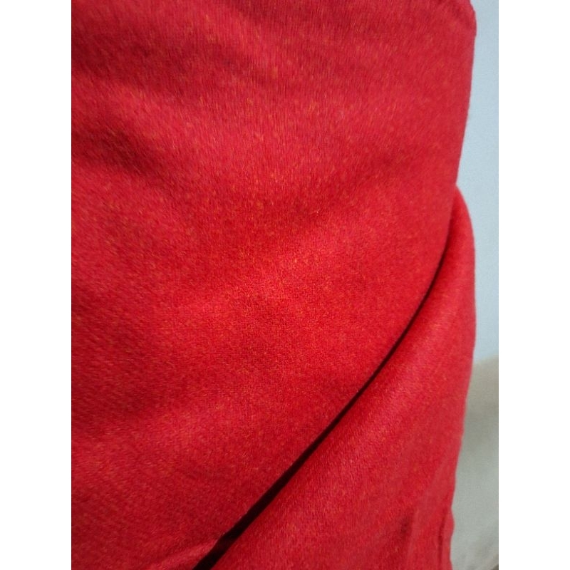 Jual Kain woll asli 100% woll original merah Valentino High Quality ...