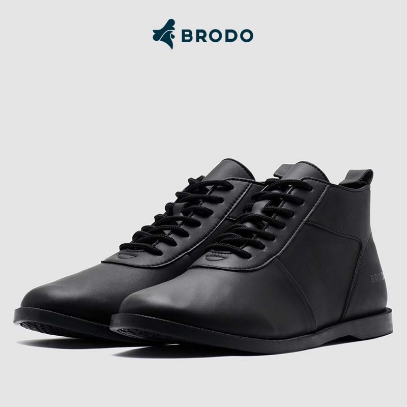 Jual BRODO Ventura Eco Full black | Shopee Indonesia