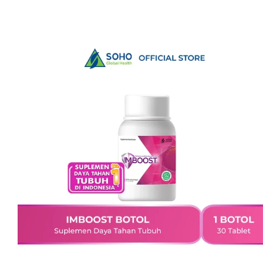 Jual Imboost Suplemen Daya Tahan Tubuh @30 Tablet | Shopee Indonesia