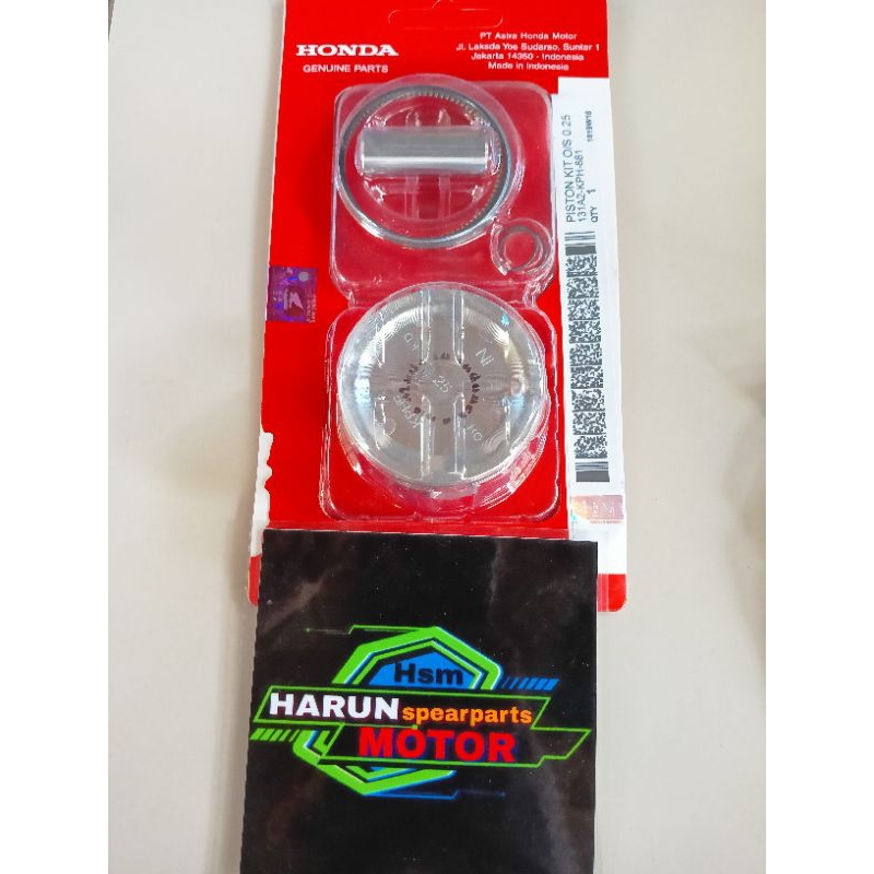 Jual Piston Kit KPH Honda Supra X 125 Kharisma Kirana Os 25 Os Std ...