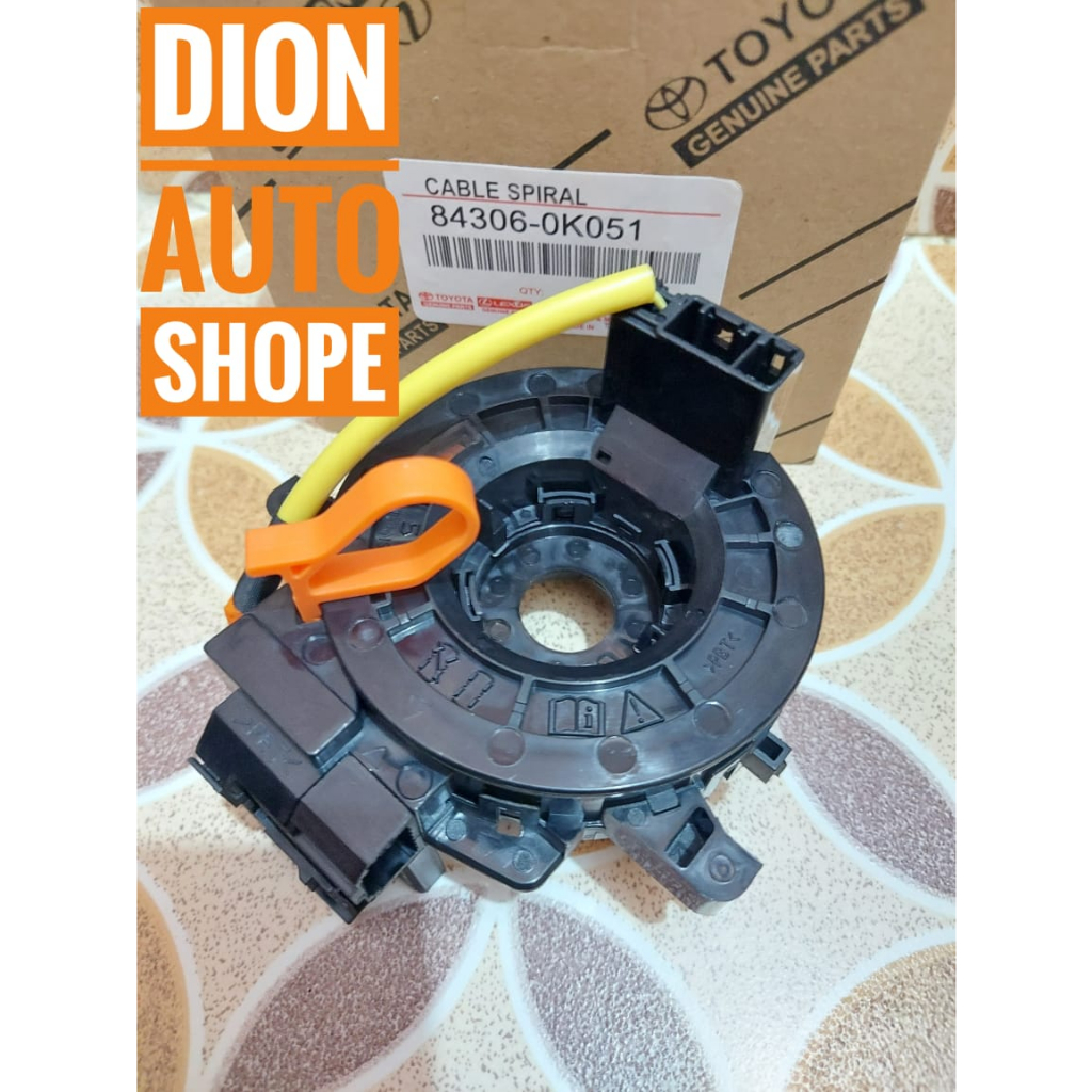 Jual Kabel Spiral Klakson Innova Hilux Fortuner Spiral Cable Clock ...