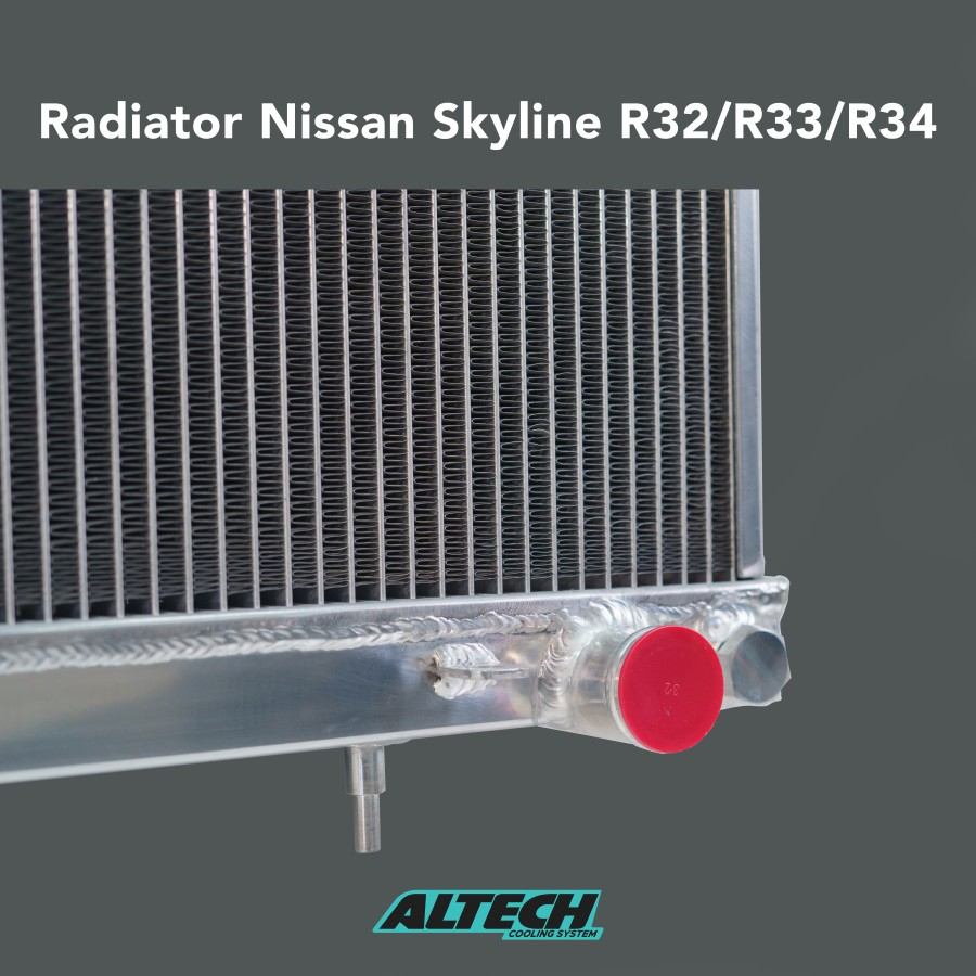 Jual RADIATOR ALTECH ALUMINIUM 2 PLY MOBIL NISSAN GTR R32 R33 R34 ...