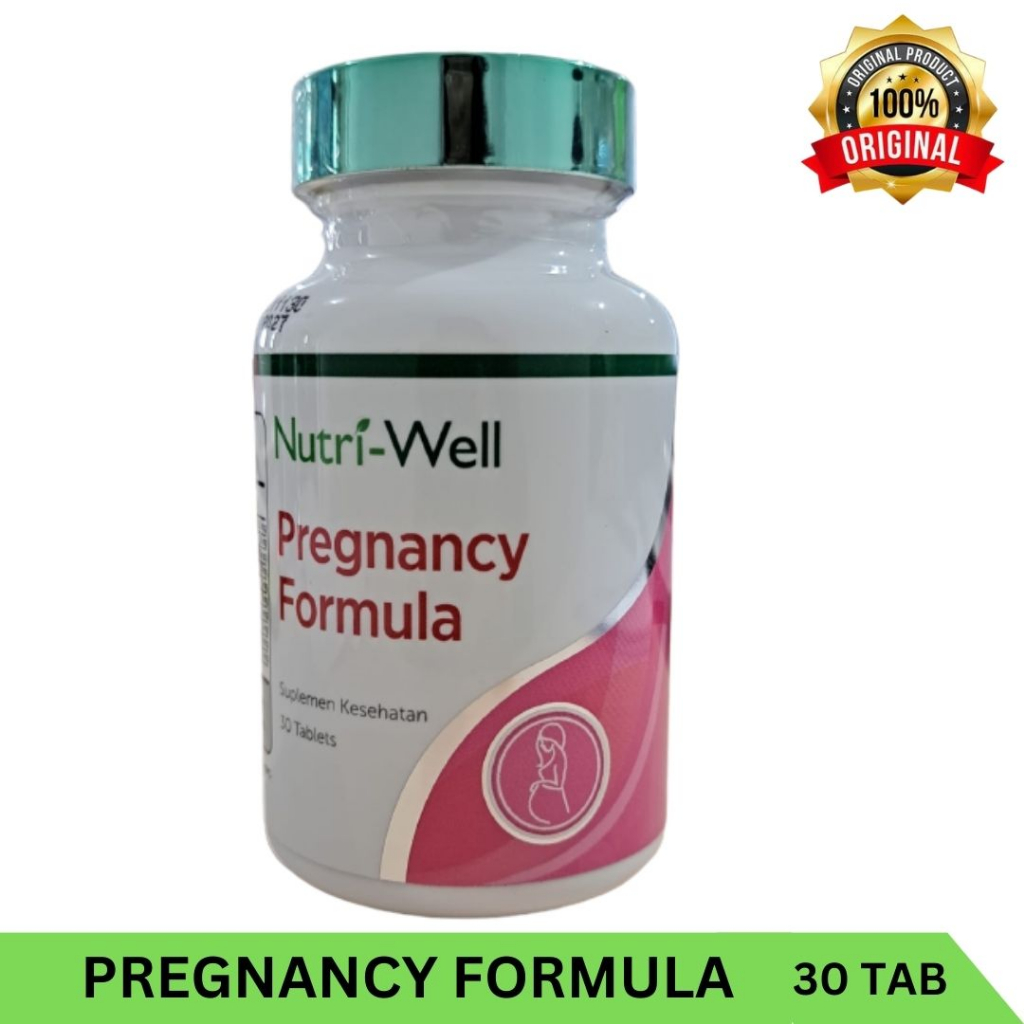 Jual nutriwell nutri well pregnancy formula 30 tablet | Shopee Indonesia