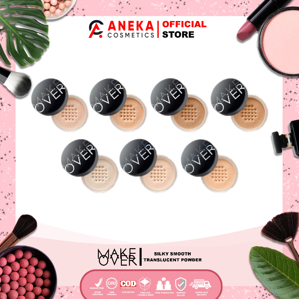 Jual MAKE OVER SILKY SMOOTH TRANSLUCENT POWDER 35 G - BEDAK TABUR ...