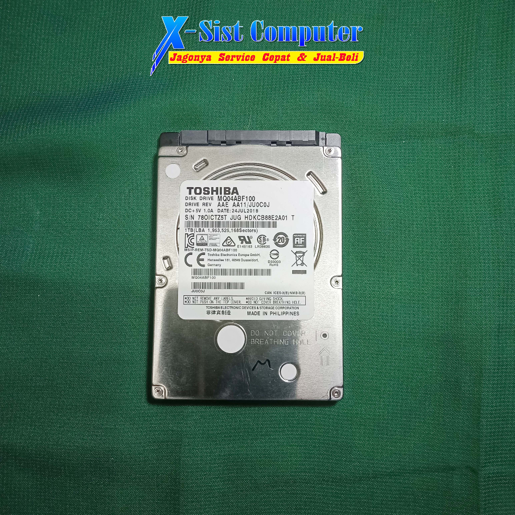 Jual Hardisk Laptop Sata 2.5 HDD Internal Notebook sentinel 100% Normal ...