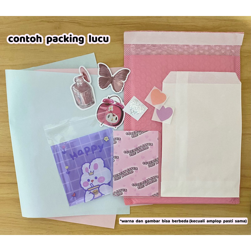 Jual tambahan packing lucu khusus yang beli photocard (pc) | Shopee ...