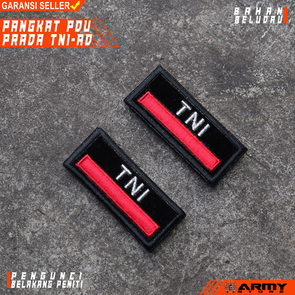 Jual Pangkat PDU Prada TNI AD | Shopee Indonesia