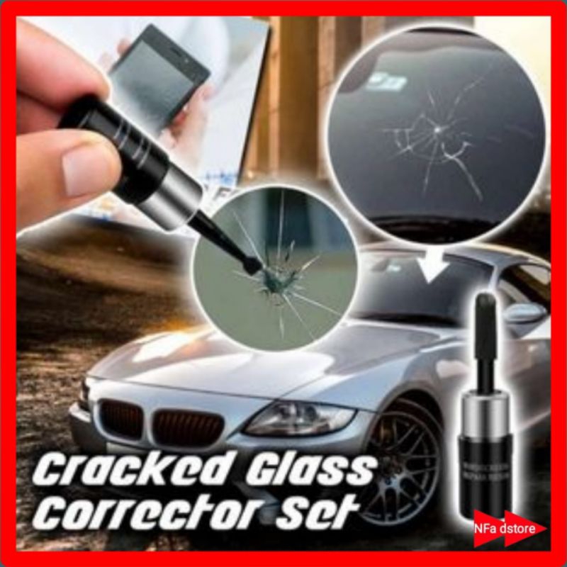 Jual Lem Kaca Mobil Retak Glass Crack Repair Alat Perbaikan Kaca Retak ...