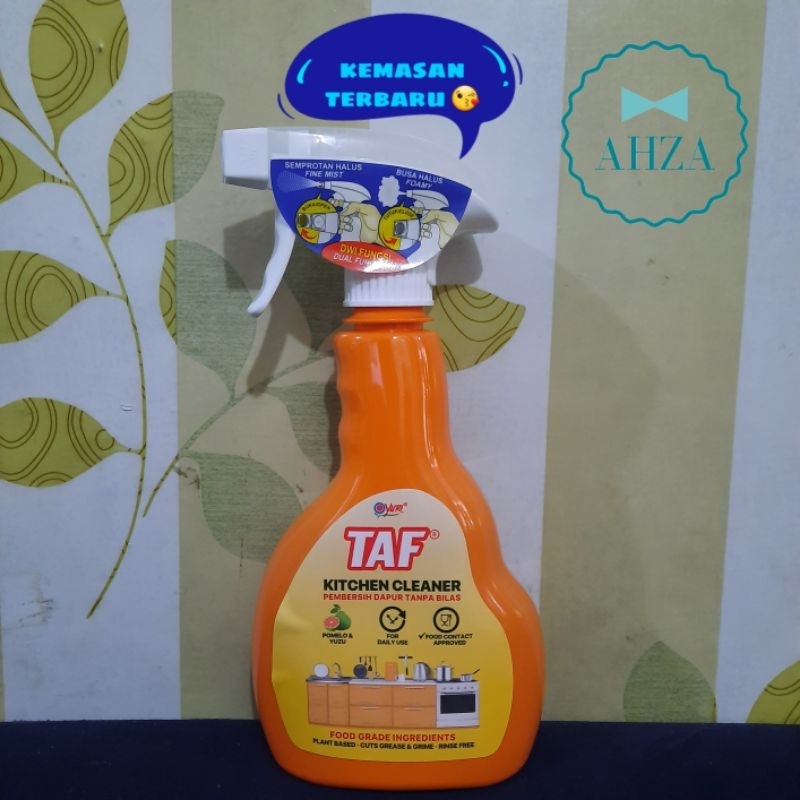 Jual AHZA YURI TAF KITCHEN CLEANER SPRAY PEMBERSIH DAPUR 500ML | Shopee ...