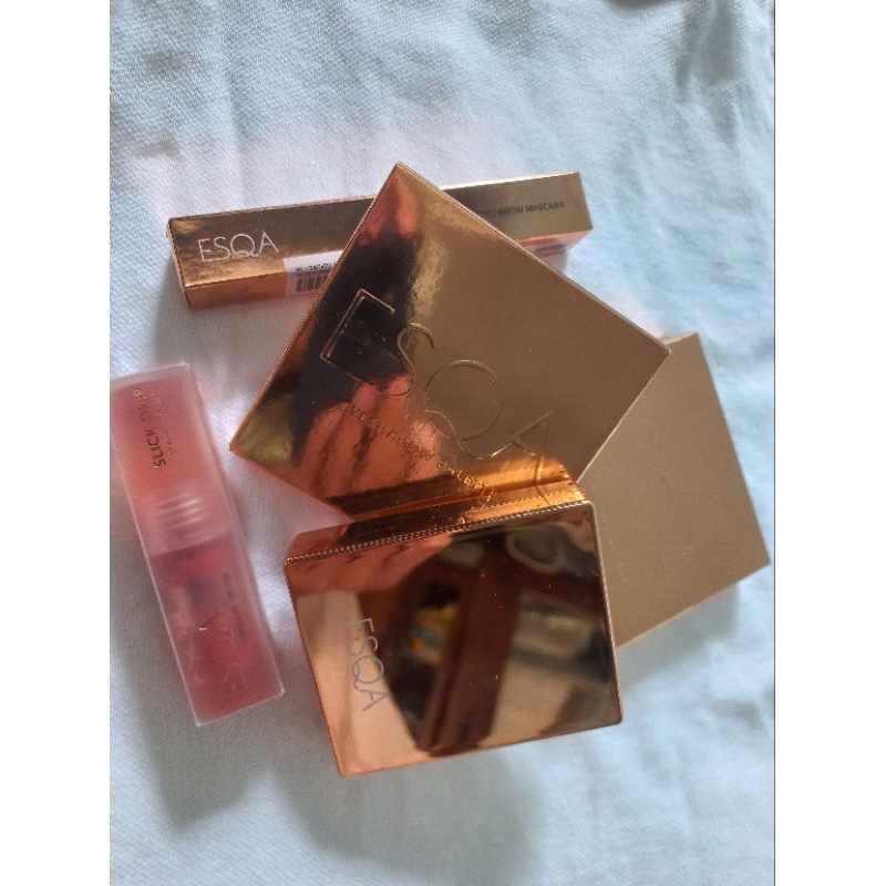 Jual Esqa eyeshadow powder foundation slick drip tinted brow mascara ...