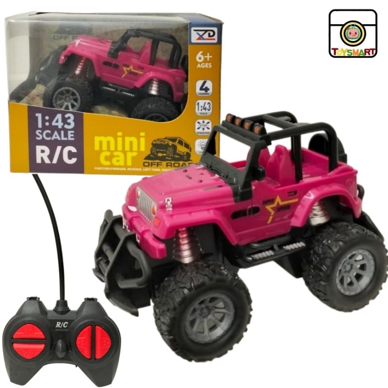 Jual Mobil Remote Kontrol RC Mainan Mobil ALLOY Mini Car Jeep | Shopee ...