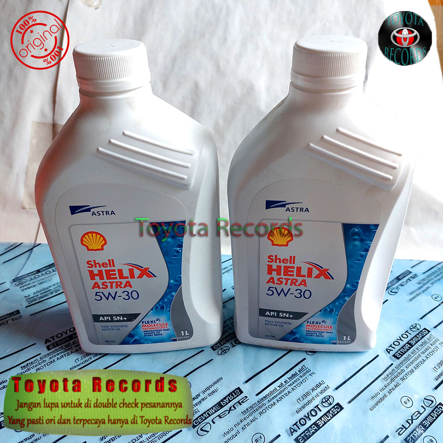 Jual Oli Mesin Shell Helix 5W30 API SN+ Full Synthetic 5w-30 1L Botol ...