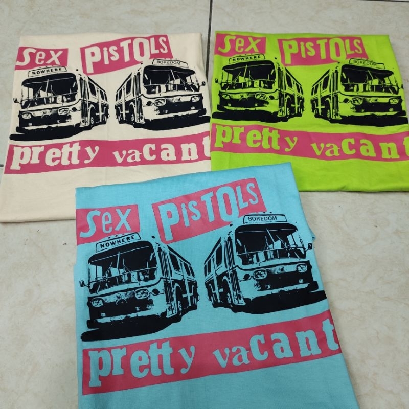 Jual T Shirt Sex Pistols Pretty Vacant Shopee Indonesia 4746