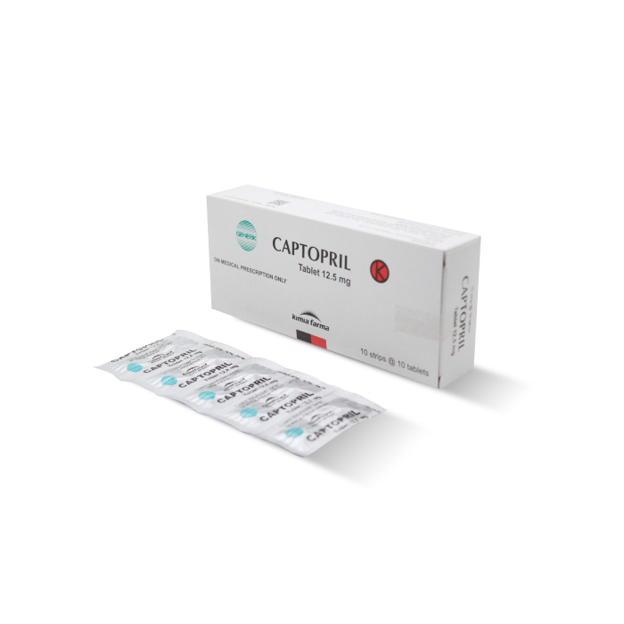 Jual CAPTOPRIL 50MG 1 STRIP 10 TABLET DEXA | Shopee Indonesia
