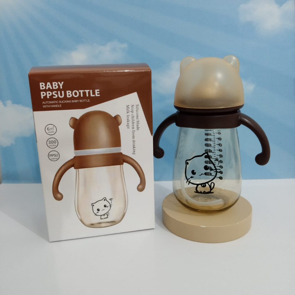 Jual Botol Susu Bayi PPSU / Botol Susu Wide NeckPPSU 240ml / Botol Susu Bayi Leher Lebar ...