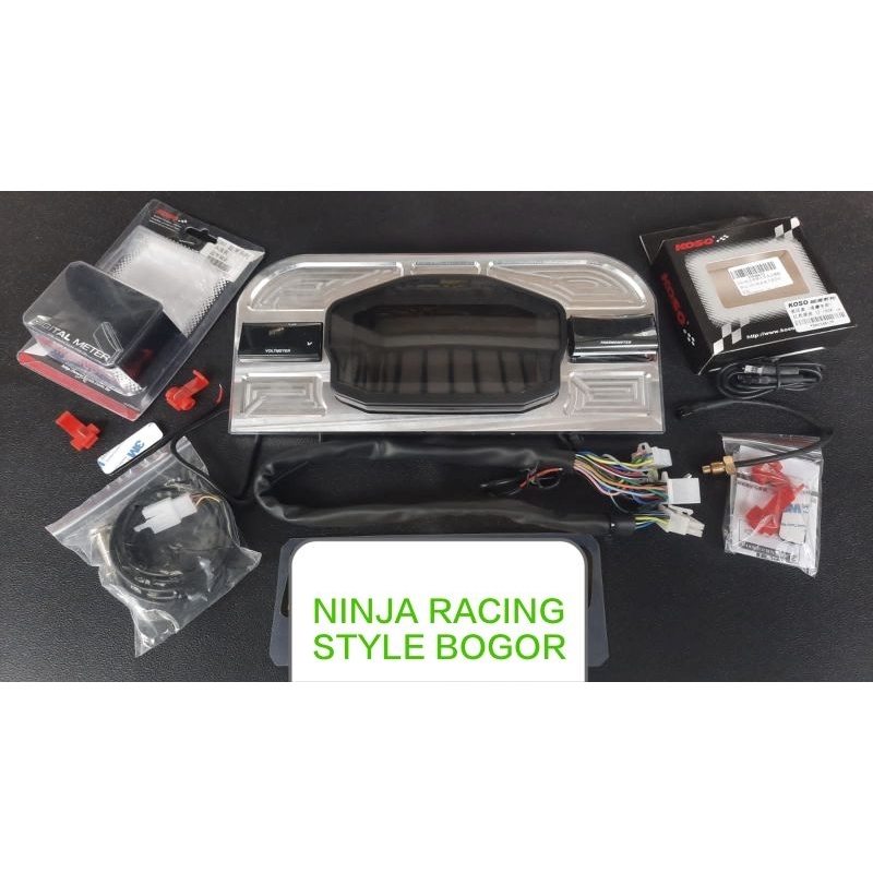 Jual SPEEDOMETER DIGITAL MODEL DUCATI PNP NINJA R BERKONSEP FAIRING SSR ...