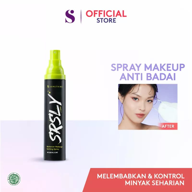 Jual SOMETHINC SRSLY Balancer Make Up Setting Spray 20ml 50ml ...