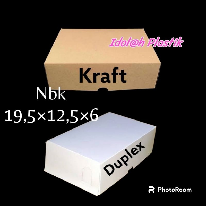 Jual Kotak Kue NBK, Kotak Nasi NBK, Box Kue NBK Kraft, NBK Duplex 310 ...