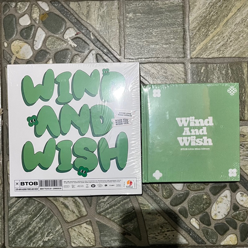 Jual READY STOCK BTOB - 12th Mini Album WIND AND WISH VER PHOTOBOOK SEALED | Shopee Indonesia