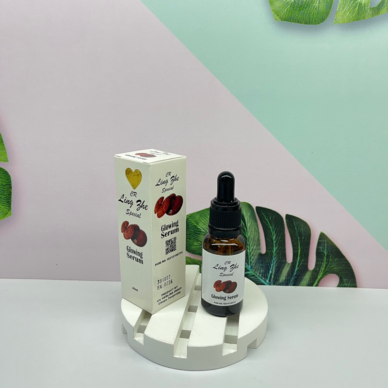 Jual SERUM GLOWING LING SHI ORIGINAL 20ml SATUAN | Shopee Indonesia
