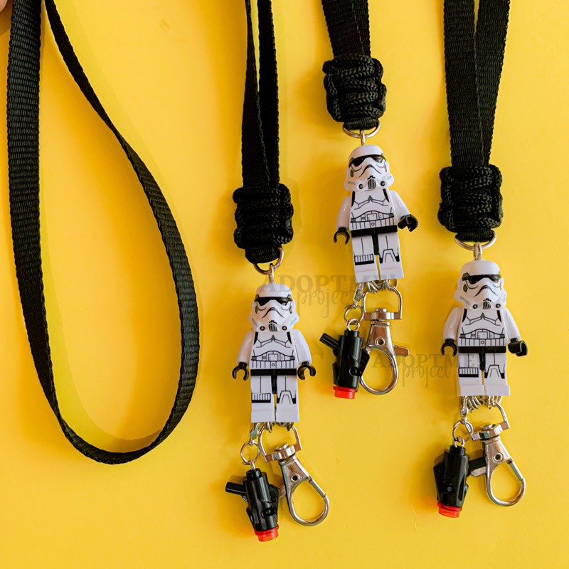 Jual LANYARD ID CARD L EG 0 HOLDER NAME TAG STORM TROOPER STARWARS ...