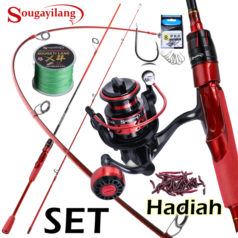 Jual Sougayilang Joran Set 4-12LB Joran Pancing 1000-4000 Reel Joran Pancing Set Lengkap Full ...