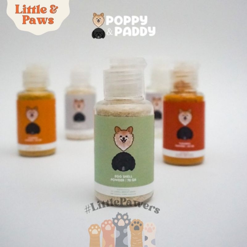 Jual Poppy & Paddy Toppers Egg Shell Powder Bubuk Cangkang Telur ...