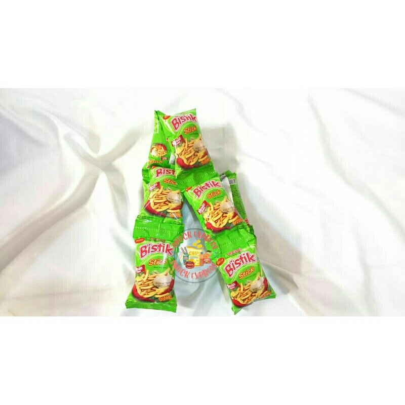Jual Bistik Stick Garlic Snack Kiloan Jadul Rasa Bawang ( 1 renteng isi ...