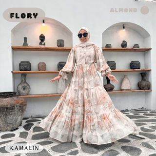 Jual Gamis Jumbo Motif Ceruti Babydoll Premium Mayung Model Flory | Shopee Indonesia