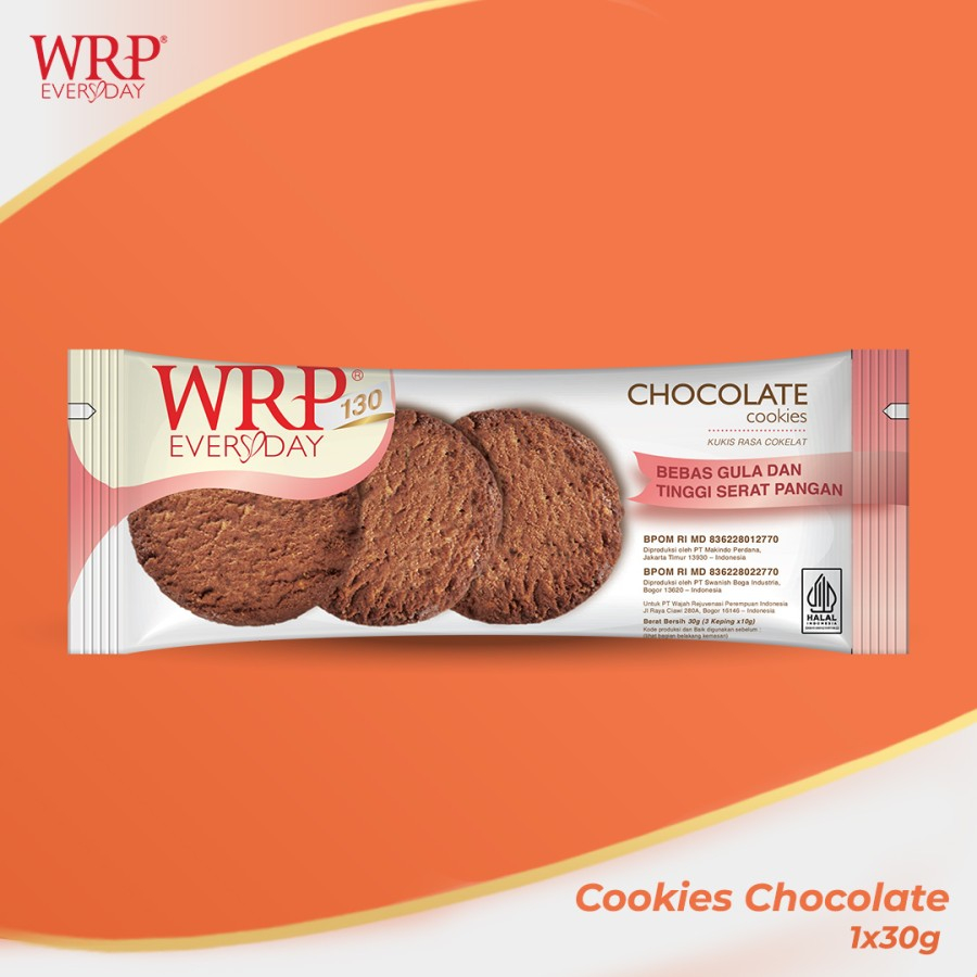 Jual MEDANKOTA - WRP Chocolate Chip cookies everyday 30gr Sachet ...