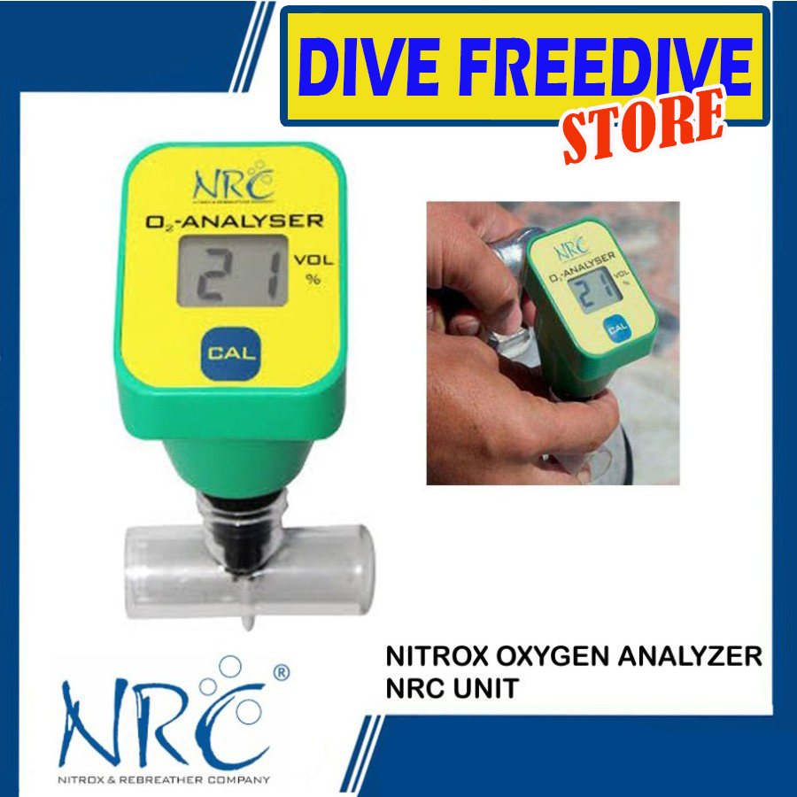 Jual NRC Nitrox Oxygen Analyzer O2 Unit - Not Analox, Not Maxtec ...