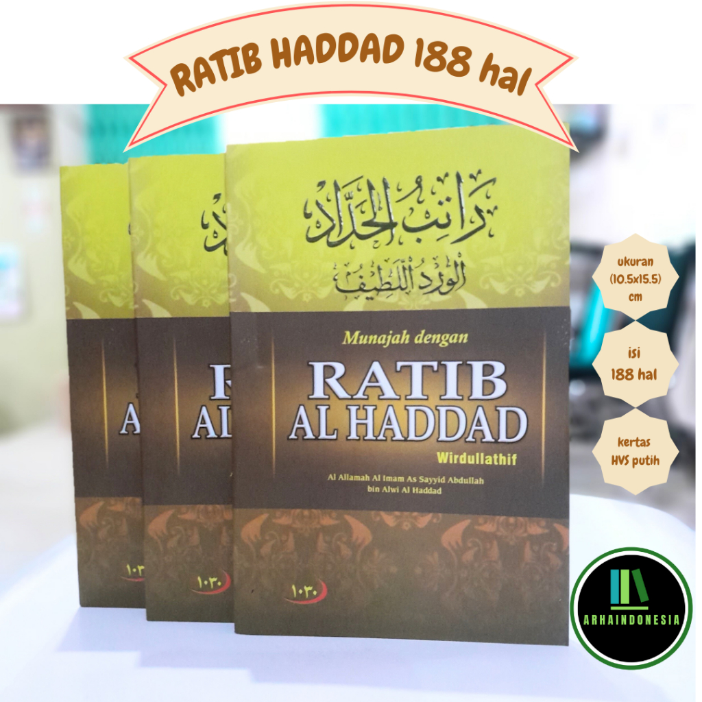 Jual RATIB AL HADDAD WIRDULLATHIF Dzikir Wirid Doa (188 hal) | Shopee ...
