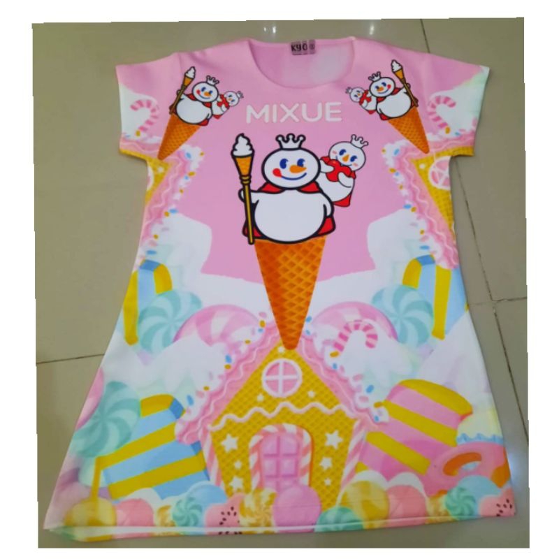 Jual Dress anak mixue karakter / baju anak mixue / mixue / pakaian anak ... Jual Dress anak mixue karakter / baju anak mixue / mixue / pakaian anak ...