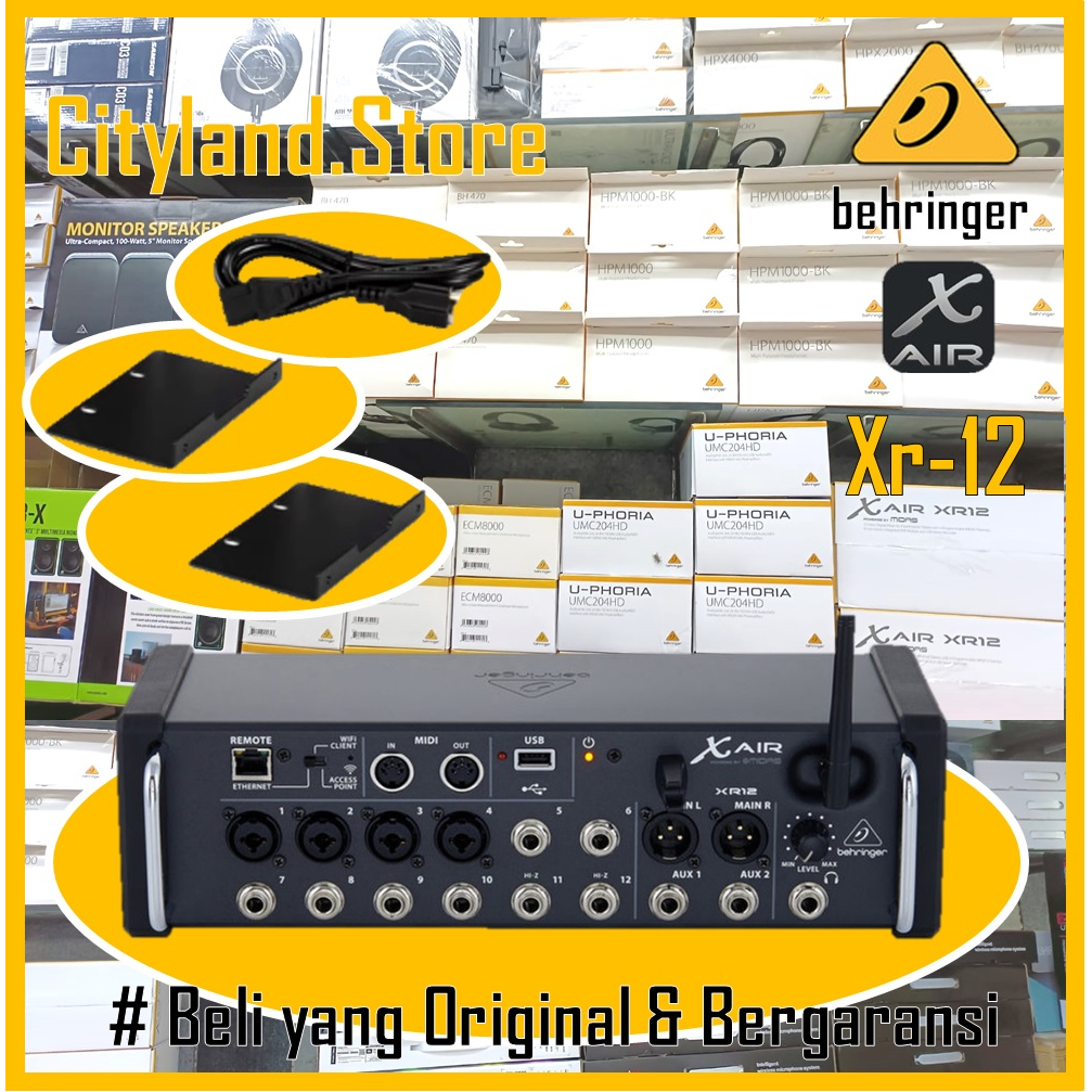 Jual Behringer X air XR12/ XR 12 Digital Mixer Audio Original | Shopee Indonesia