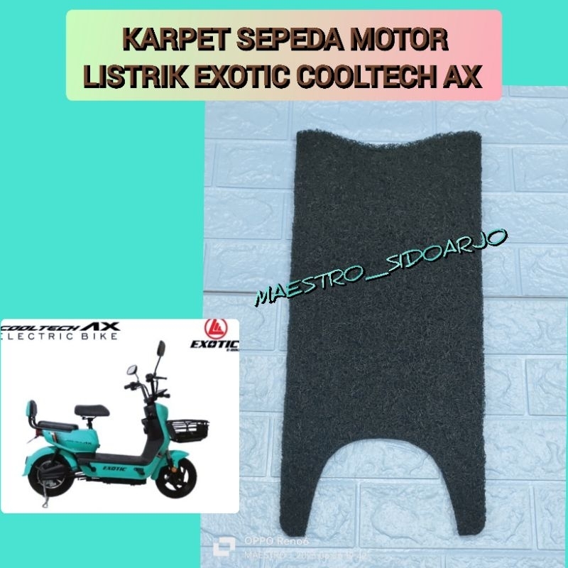 Jual Karpet Sepeda Motor Listrik Exotic Cooltech Series AX Serabut Mie ...