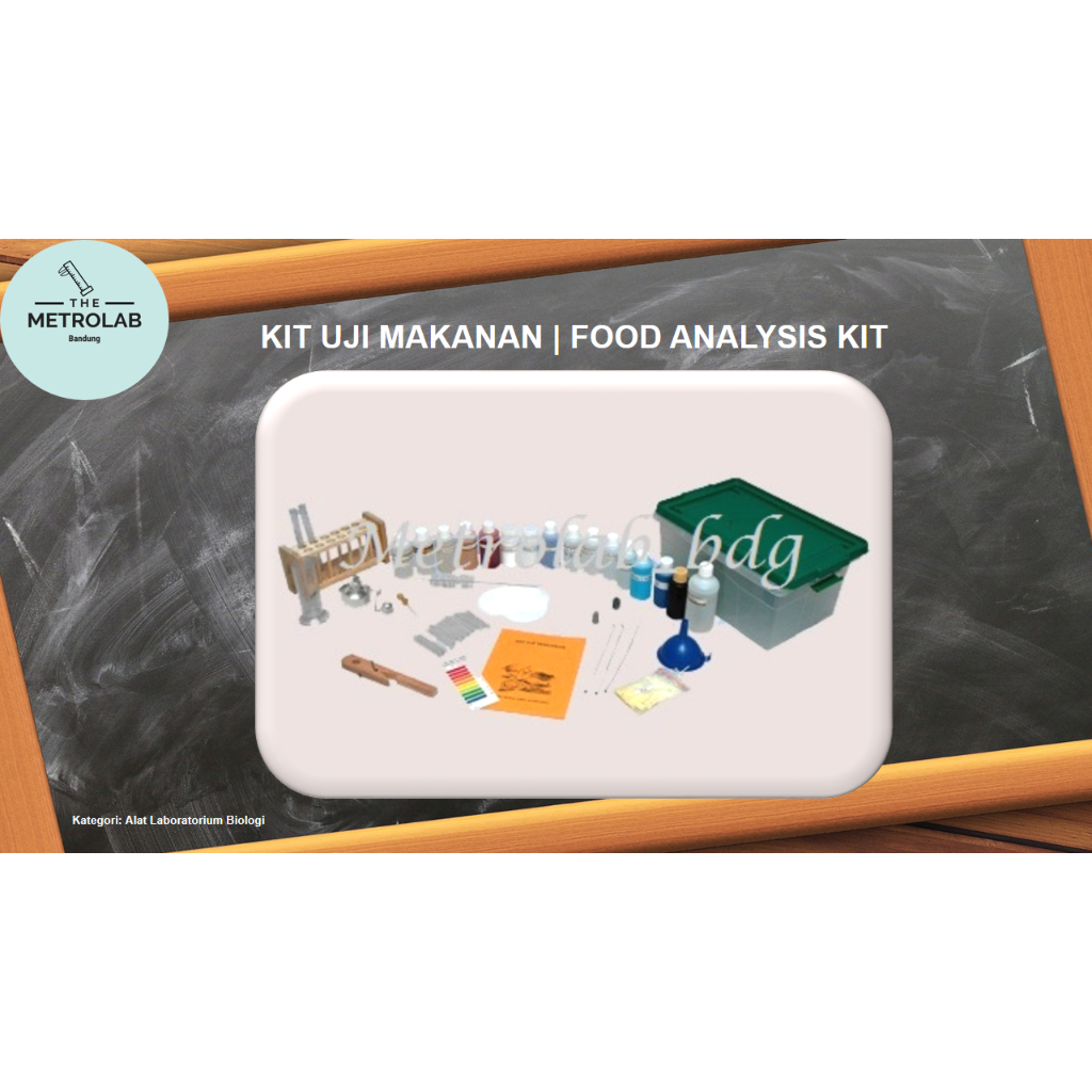 Jual Kit Uji Makanan | Perangkat Uji Makanan | Food Analysis Kit ...